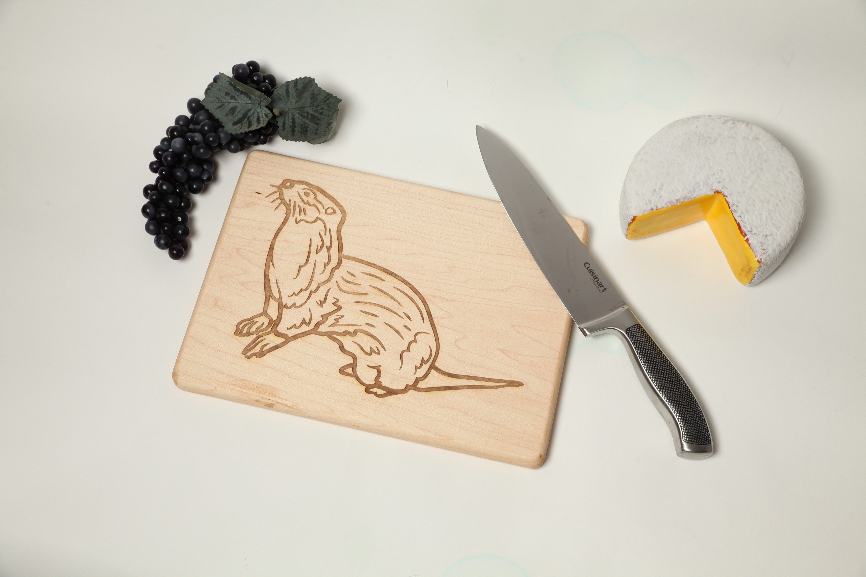 Otter Cutting Board, Engraved Cutting Board, Otter Sign, Birthday Gift ...