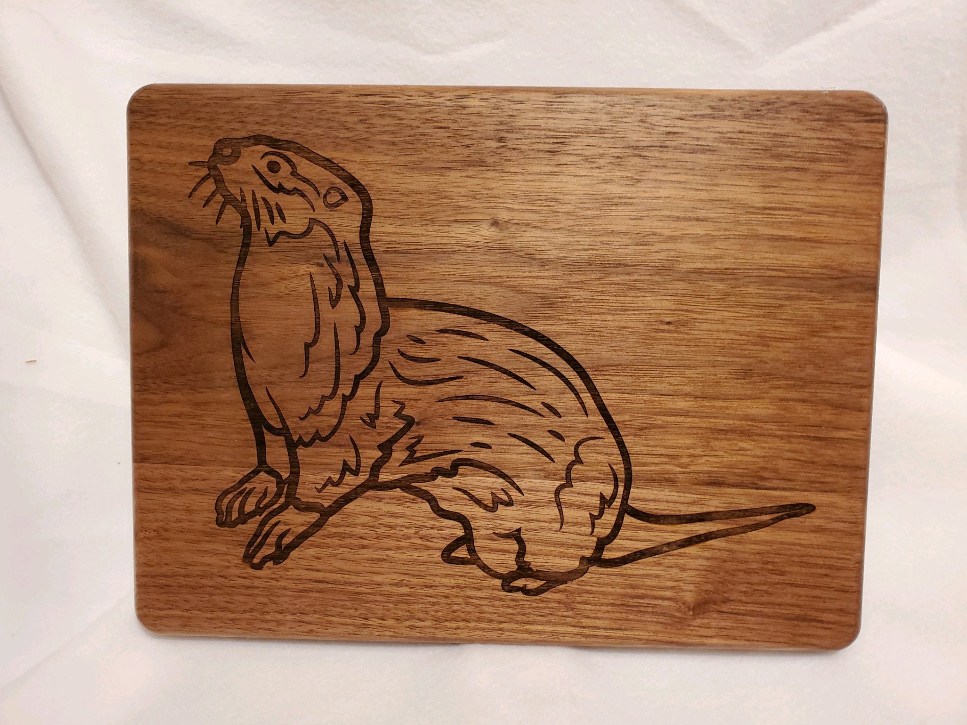 Otter Cutting Board, Engraved Cutting Board, Otter Sign, Birthday Gift ...