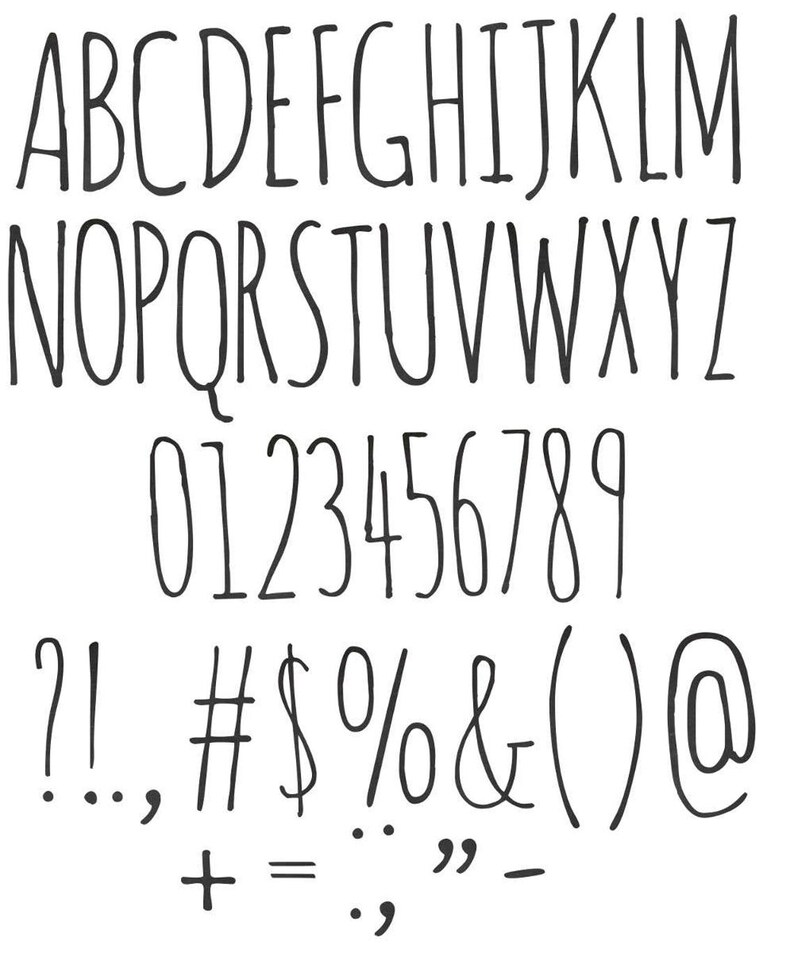 Alphabet Clip Art Black Alphabet Letters Cards Download Free - Etsy