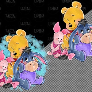 Winnie the Pooh, Pooh Bear Piglet Eeyore Cute Clip Art PNG, Cartoon ...