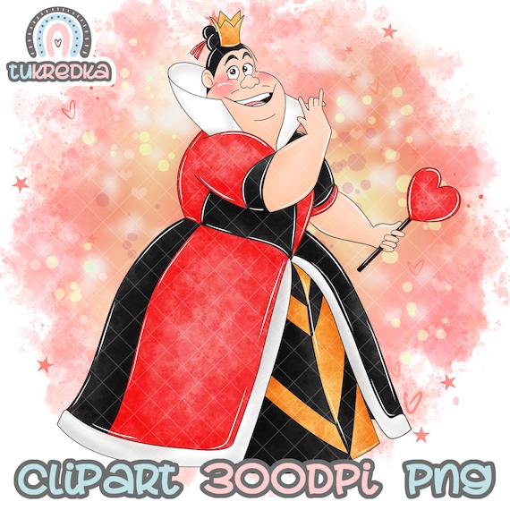 Cartoon Queen Of Hearts