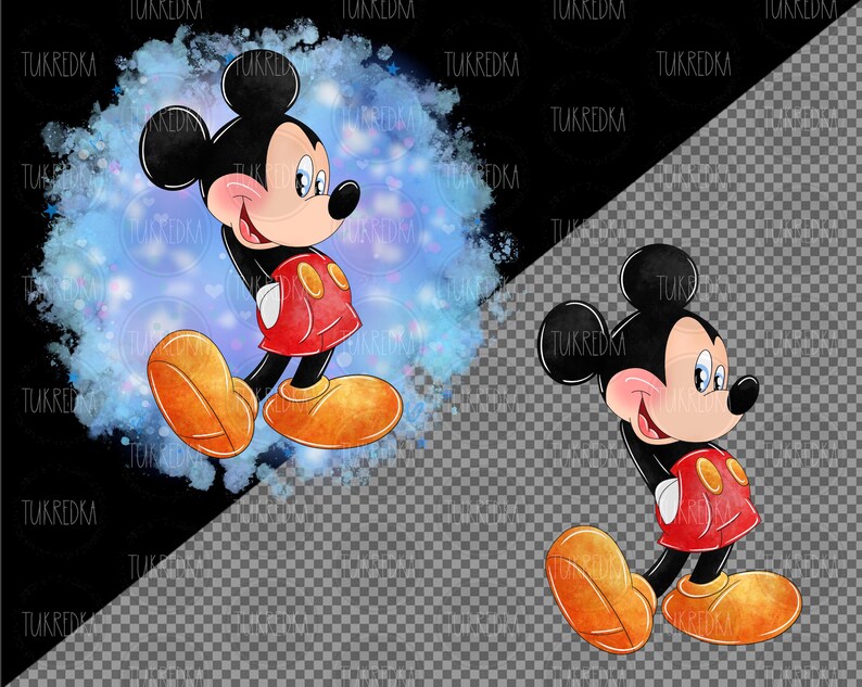 Mickey Mouse Clipart, PNG Clip Art, Cartoon Sublimation Pngcartoon Art ...