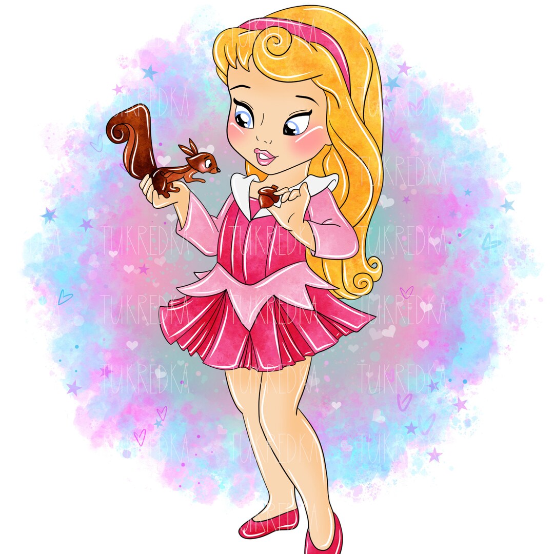 Baby Toddler Princess Aurora Clip Art, PNG Clipart, Cartoon Sublimation ...