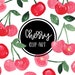 Cherry Watercolor Handpainted Digital Clipart Fruit Cherries - Etsy