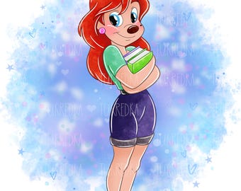 Max and Roxanne Cute Clip Art PNG, Cartoon Clipart Sublimation PNG - Etsy