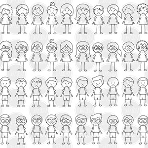 130 Stick Figure Clipart Clip Art, Stick People Family, Download Free ...