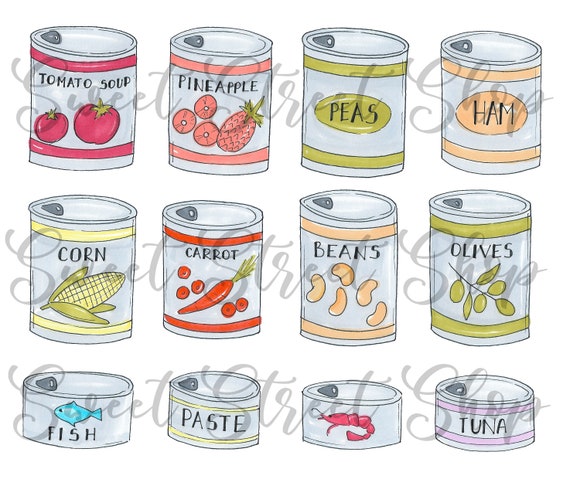 Good Canned Food Clip Art