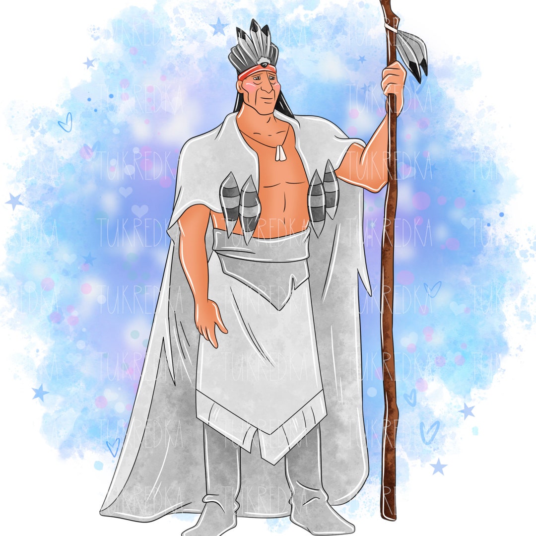 Princess Pocahontas Powhatan Clip Art PNG, Cartoon Clipart Sublimation ...