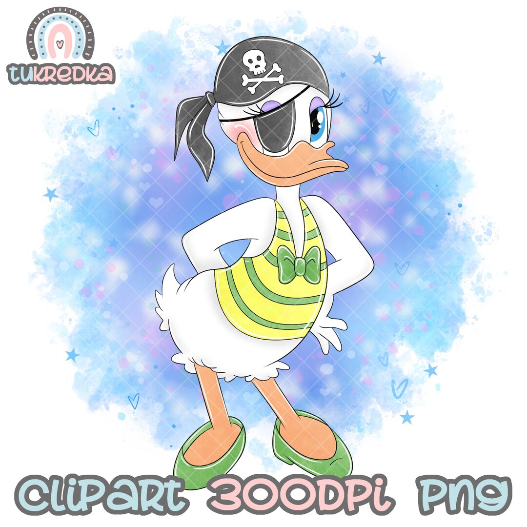 Daisy Pirate Clipart, PNG Clip Art, Mickey Mouse and Friends Cartoon ...