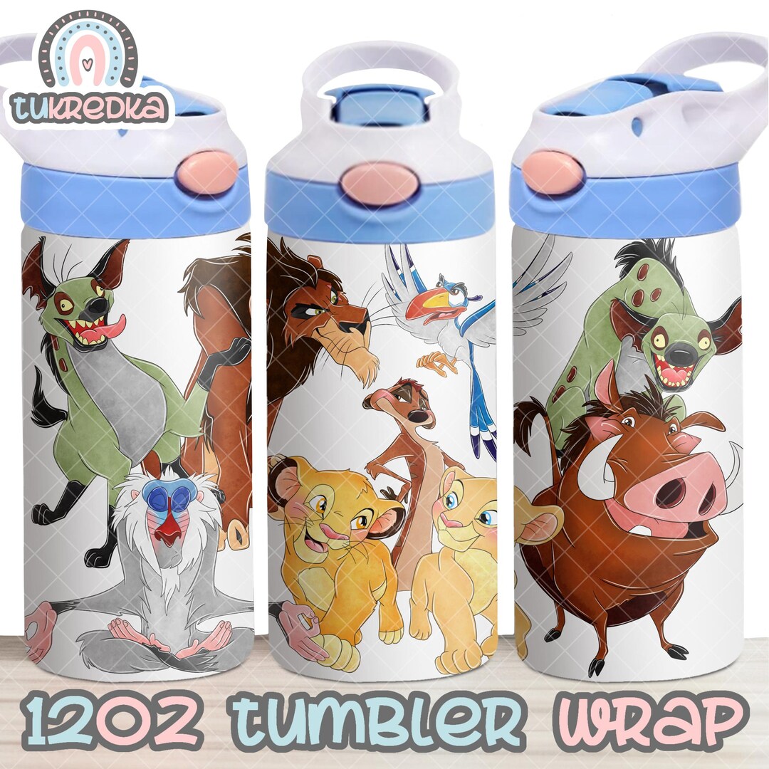 Lion King Simba Cup PNG File DIGITAL DOWNLOAD 12oz Tumbler Design, 12oz ...