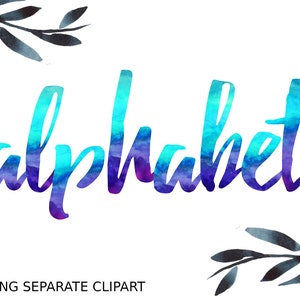 Ombre Alphabet Clip Art Ombre Alphabet Letters Cards Download Free ...