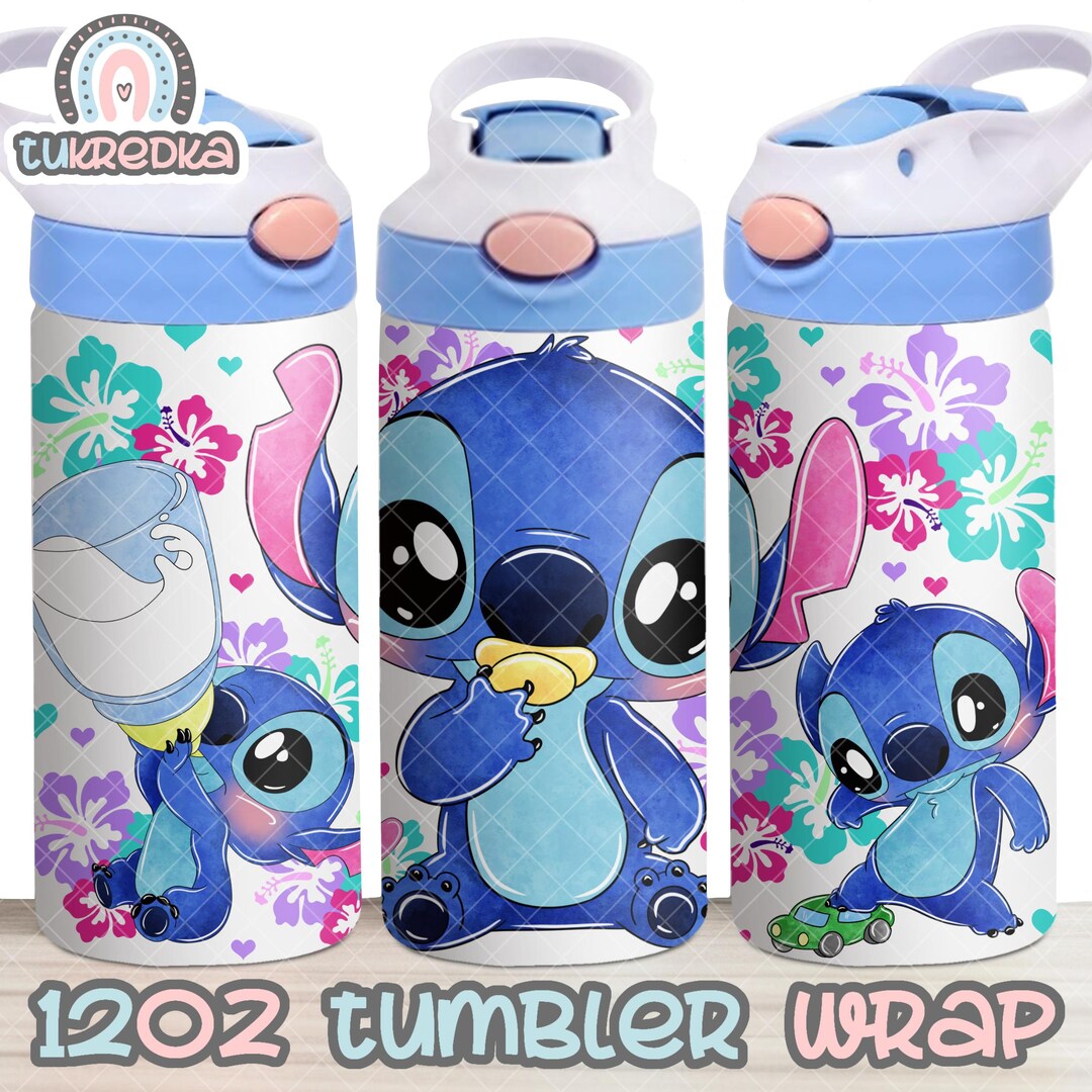 Stitch and Lilo Angel Cup PNG File DIGITAL DOWNLOAD 12oz Tumbler Design ...