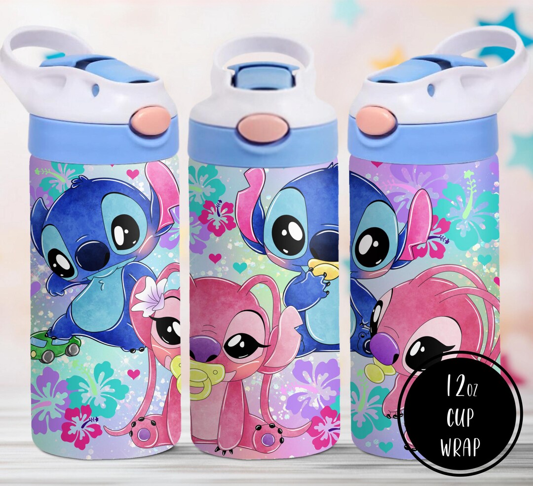 Stitch and Lilo Angel Cup PNG File DIGITAL DOWNLOAD 12oz Tumbler Design ...