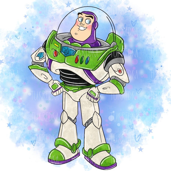 Buzz Toy Story Clip Art Buzz Lightyear Clipart Etsy