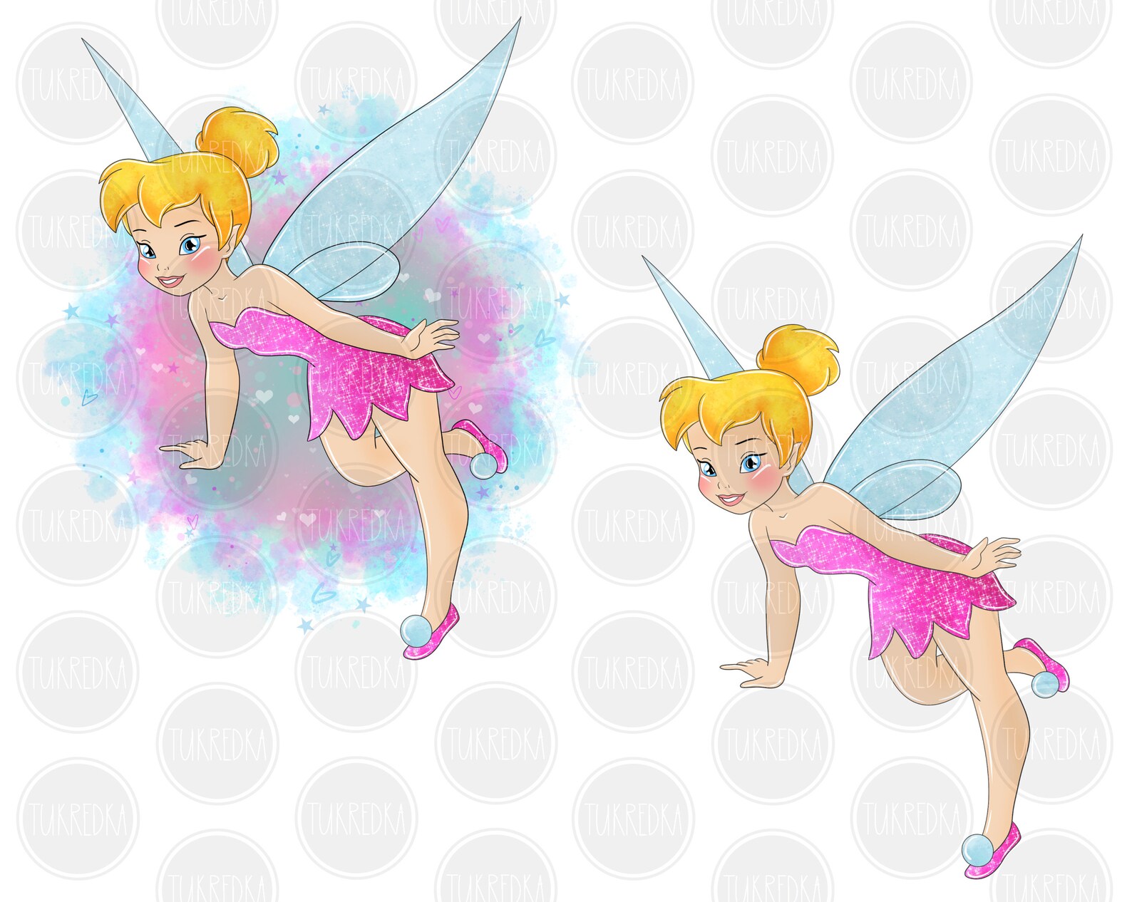 Tinkerbell Clip Art PNG, Cartoon Sublimation PNG Clipart, Cartoon ...