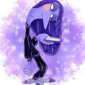 Inside Out Ennui Clip Art PNG, Hand Drawn Cartoon Clipart Sublimation ...