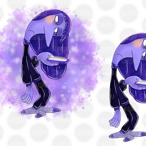 Inside Out Ennui Clip Art PNG, Hand Drawn Cartoon Clipart Sublimation ...