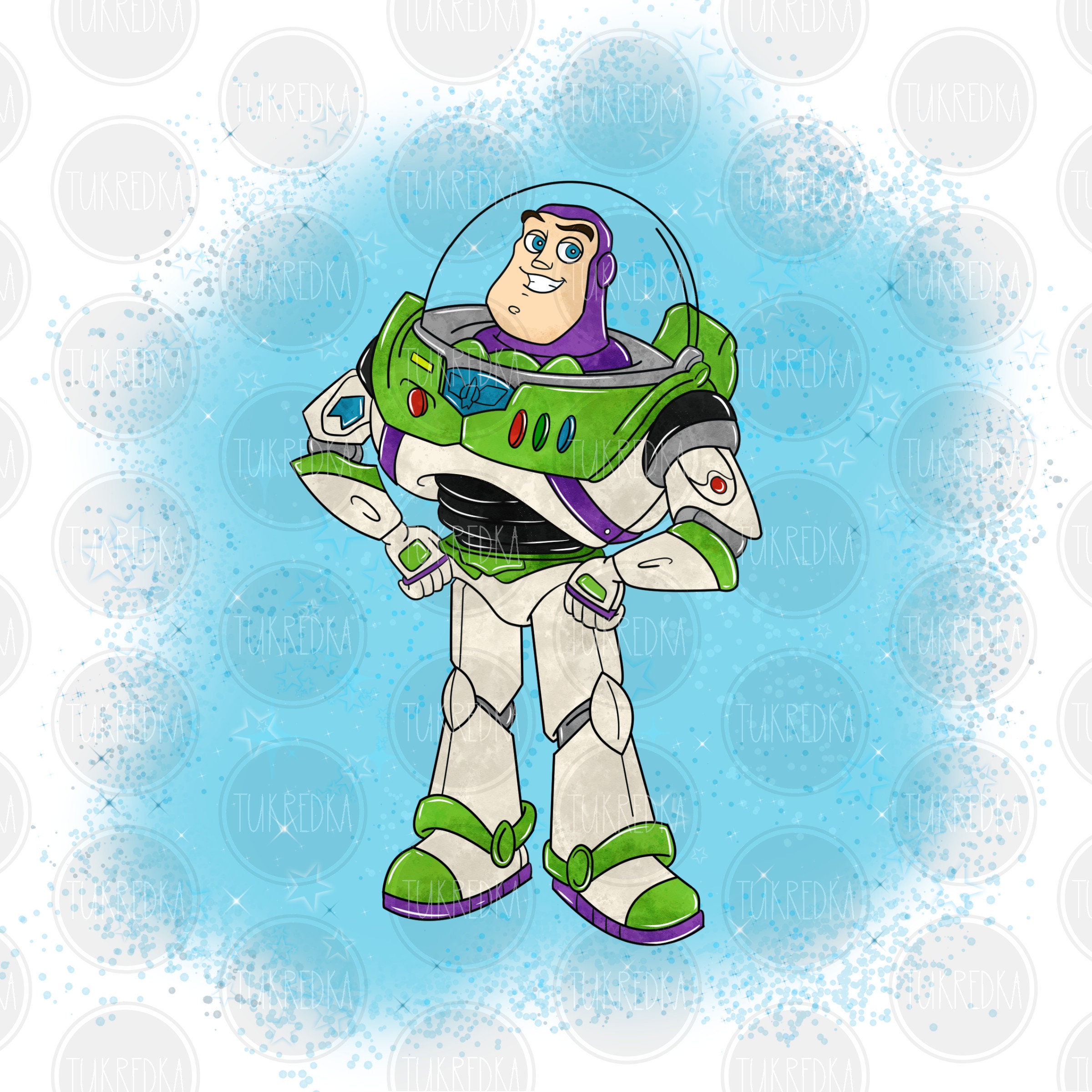 Buzz Lightyear Toy Story Cute Clip Art PNG, Cartoon Clipart Sublimation ...