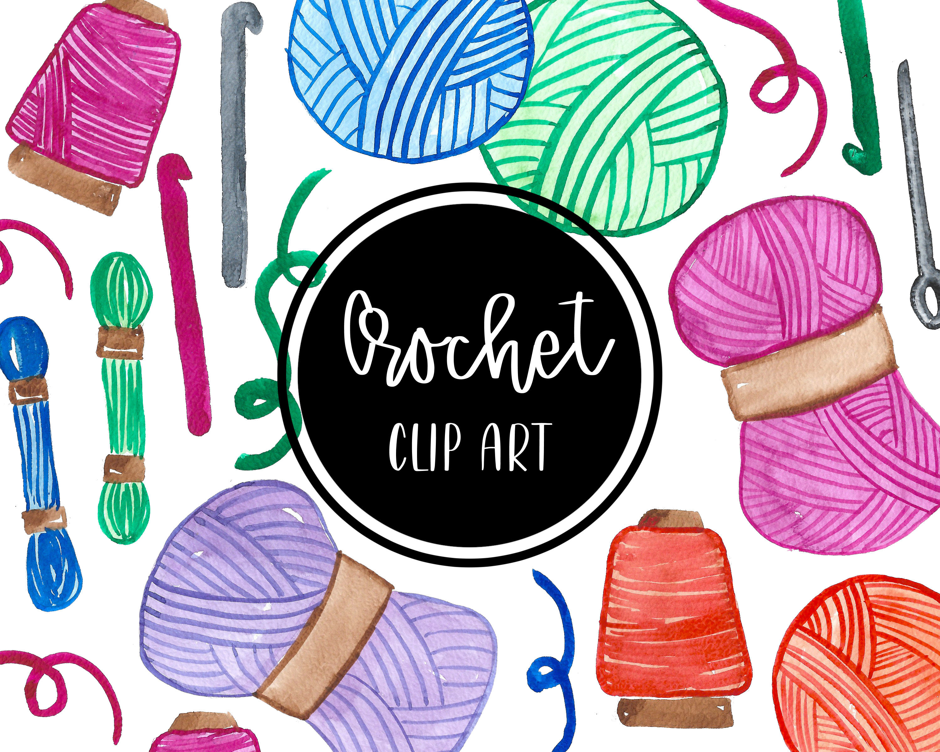 Crochet Clip Art