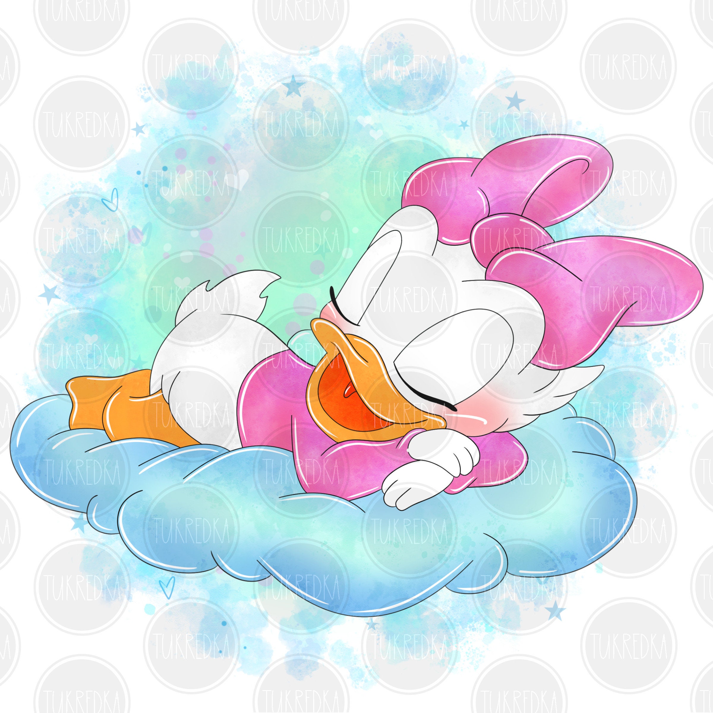 Baby Daisy Duck Clipart, PNG Clip Art, Cartoon Sublimation PNG - Etsy UK
