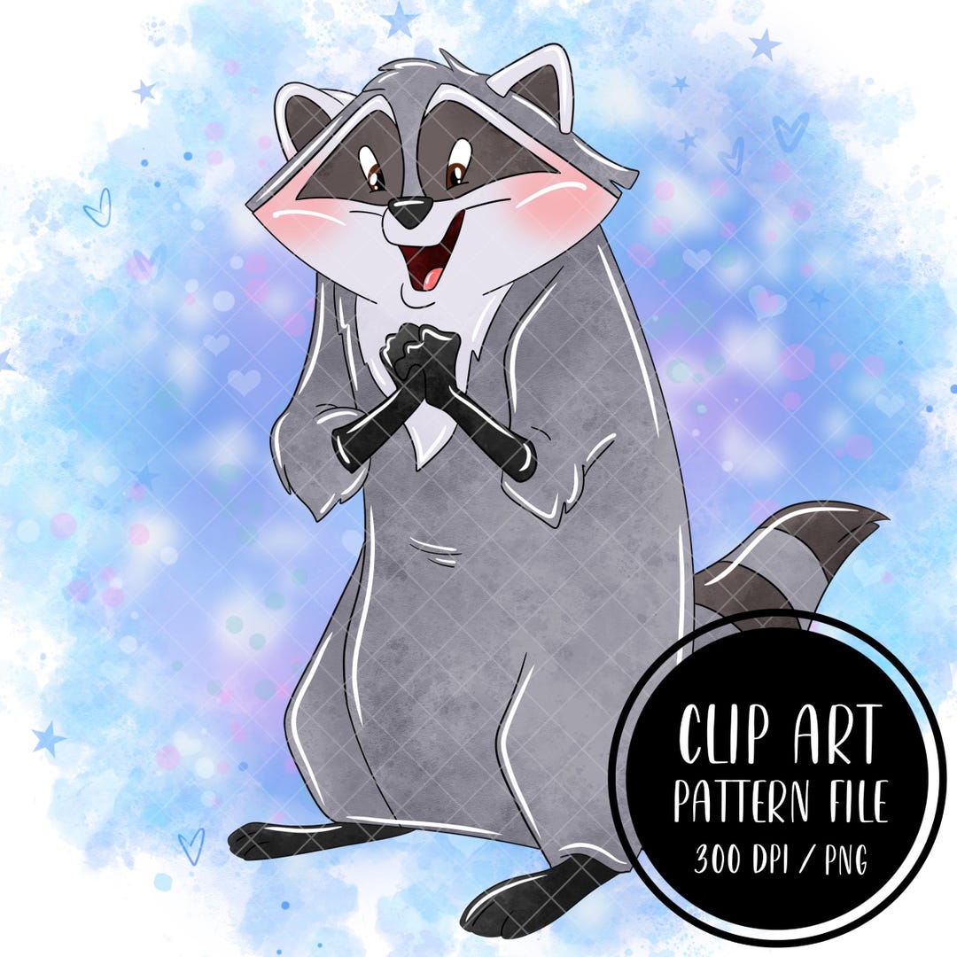 Princess Pocahontas Meeko Clip Art PNG, Cartoon Clipart Sublimation PNG ...