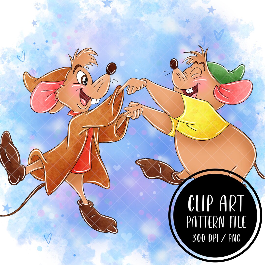 Princess Cinderella Gus Mice Clip Art PNG Clip Art, Cartoon Sublimation ...