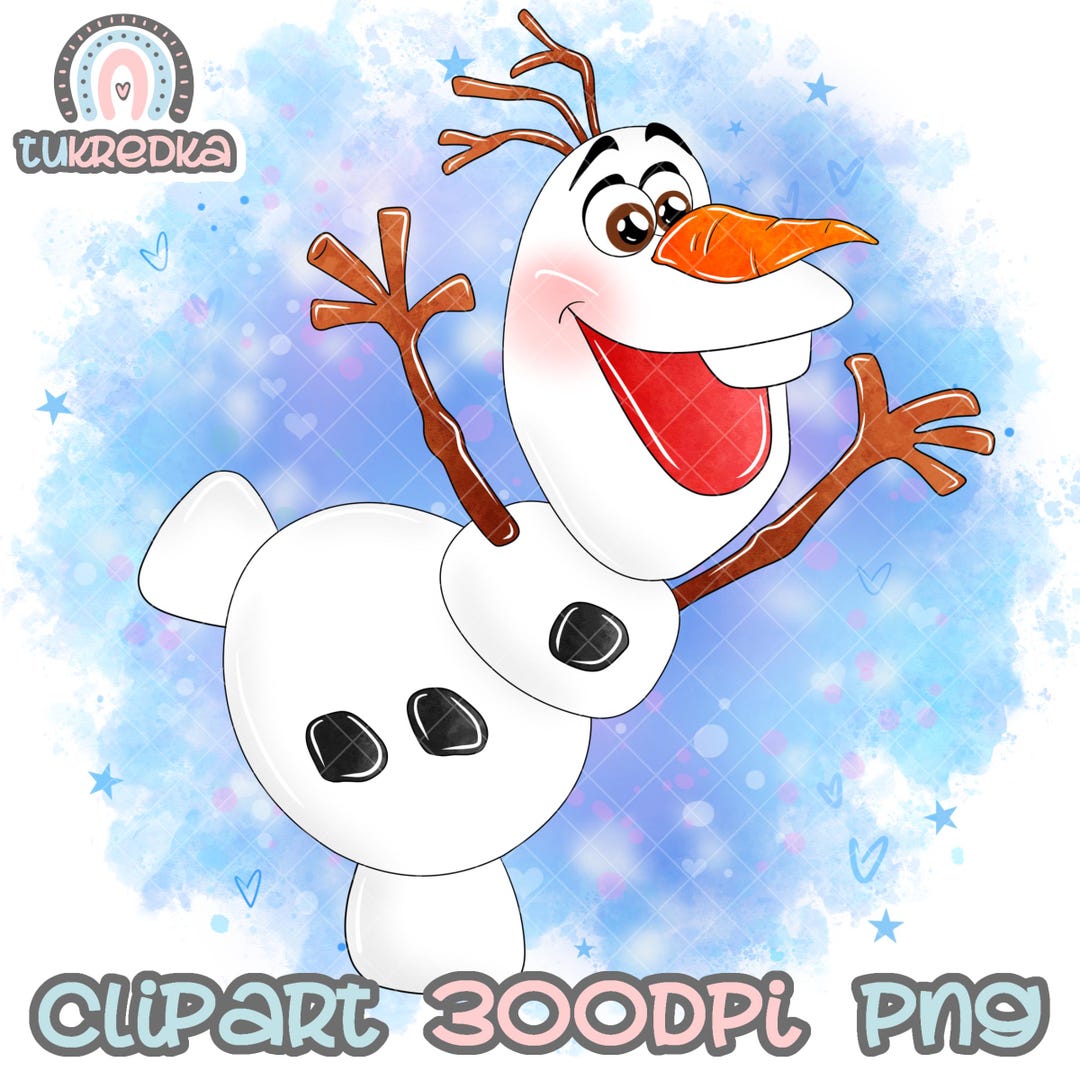 Olaf Snowman Frozen Clip Art PNG Clipart Cartoon Christmas Sublimation ...