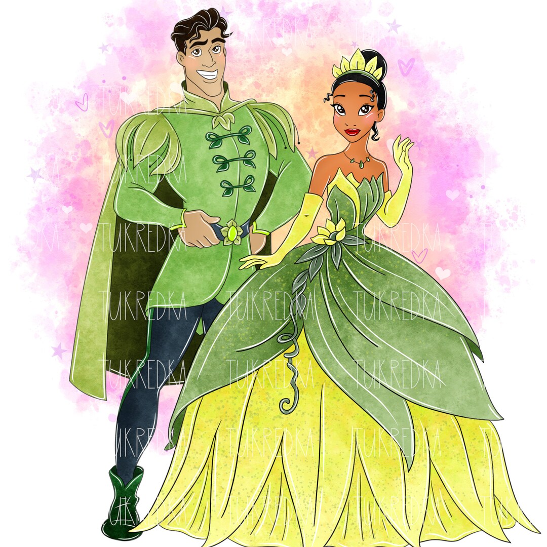 Princess Tiana Clip Art, Princess and the Frog PNG Clip Art, Cartoon ...