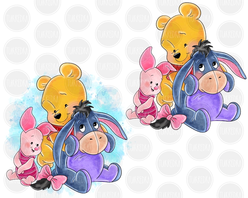 Winnie the Pooh, Pooh Bear Piglet Eeyore Cute Clip Art PNG, Cartoon ...