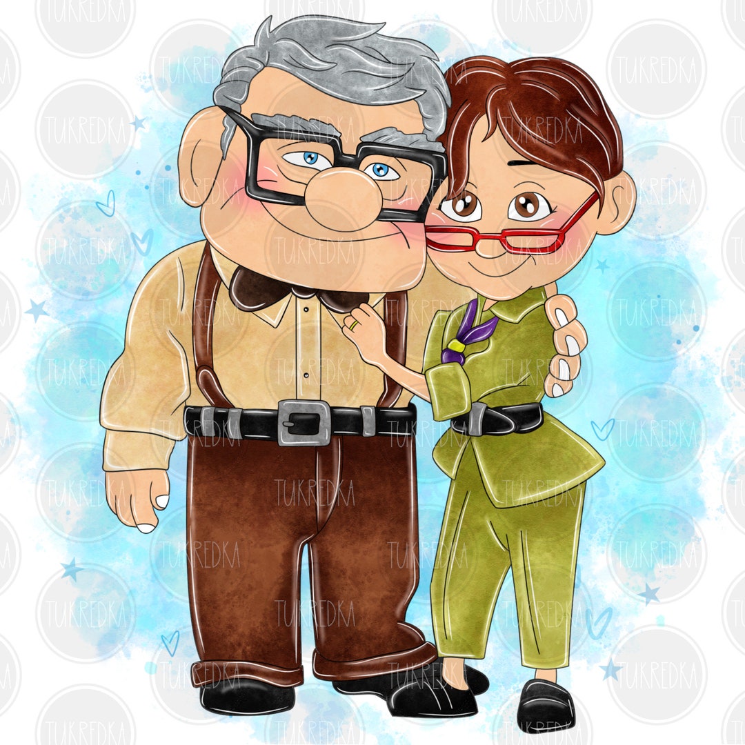 Up Love Clip Art PNG, Cartoon up Clipart Sublimation PNG - Etsy