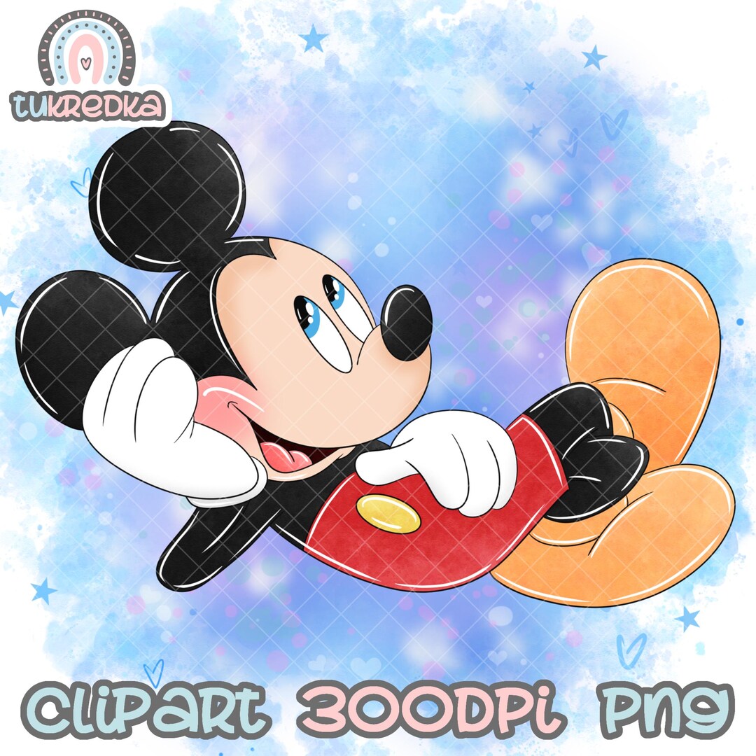Mickey Mouse Clipart, PNG Clip Art, Cartoon Sublimation Pngcartoon Art ...