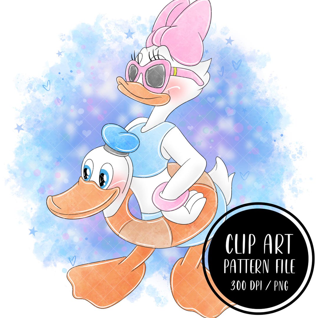 Daisy Beach Clipart, PNG Clip Art, Cartoon Sublimation PNG - Etsy Australia