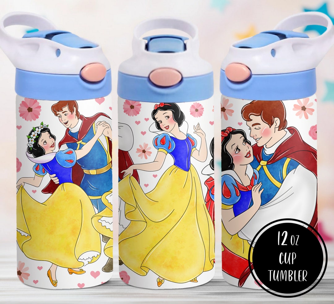 Princess Snow White Cup PNG File DIGITAL DOWNLOAD 12oz Tumbler Design ...