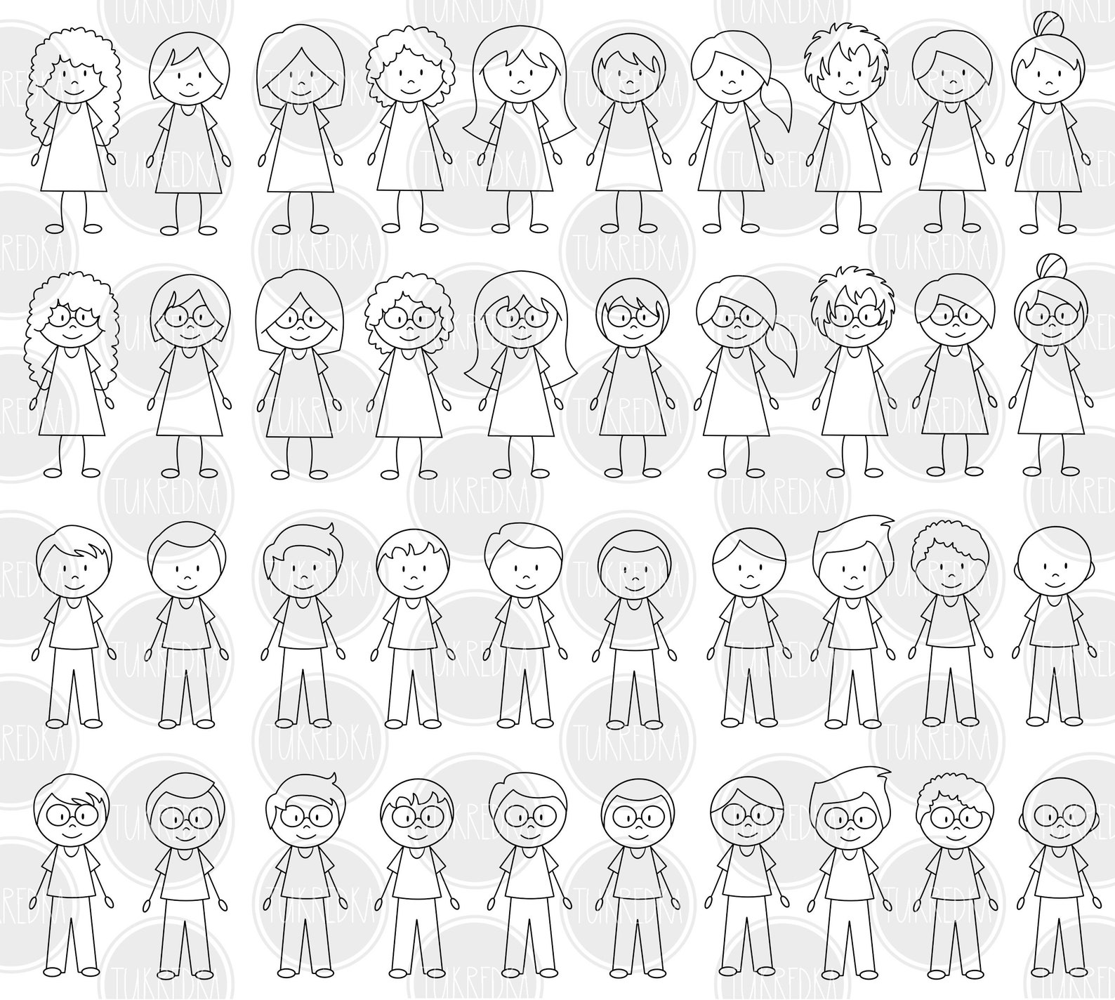 130 Stick Figure Clipart Clip Art, Stick People Family, Download Free ...