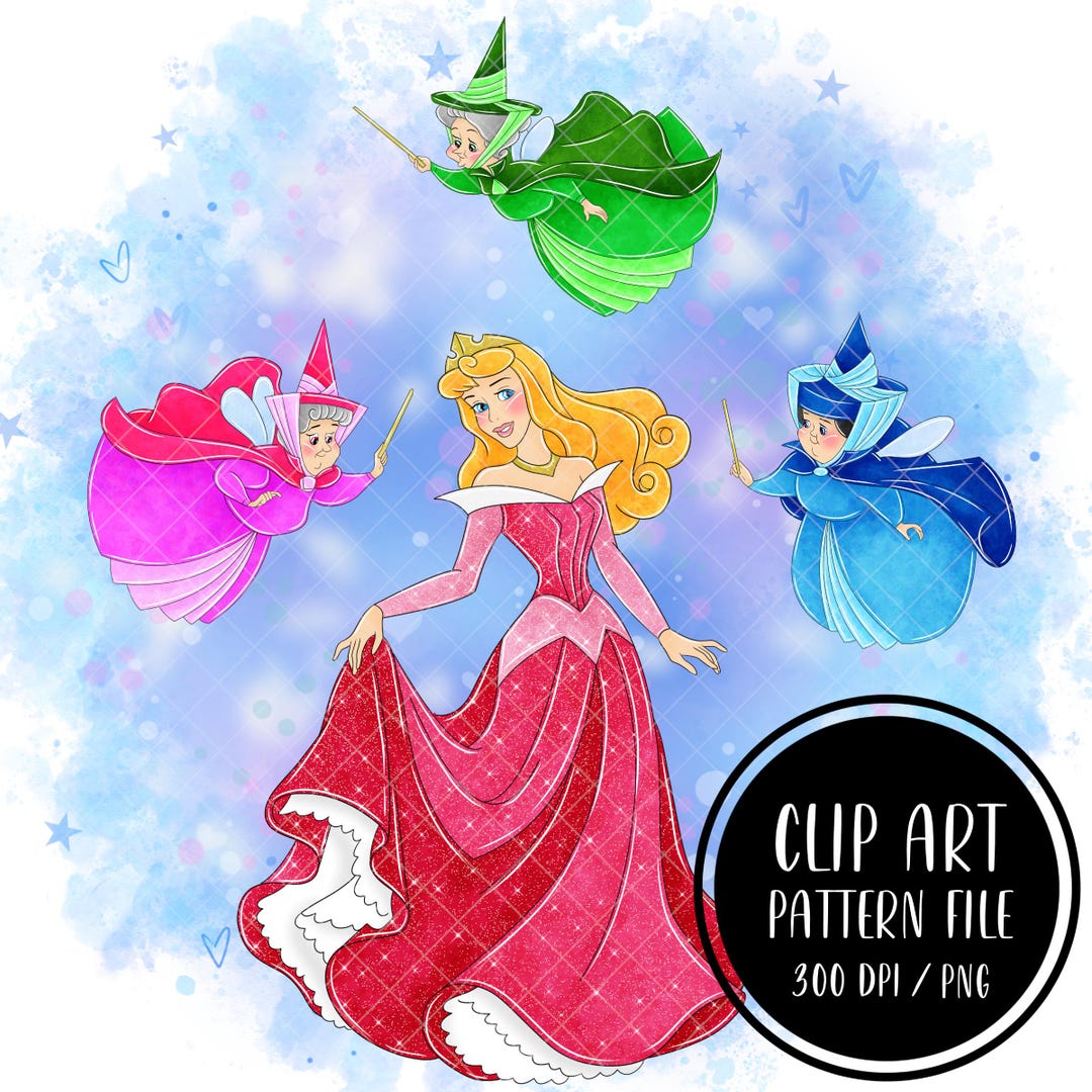 Princess Aurora Clip Art, Sleeping Beauty PNG Clipart, Cartoon ...