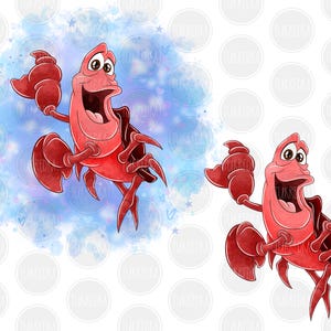 Sebastian Princess Ariel Clip Art, the Little Mermaid PNG Clip Art ...