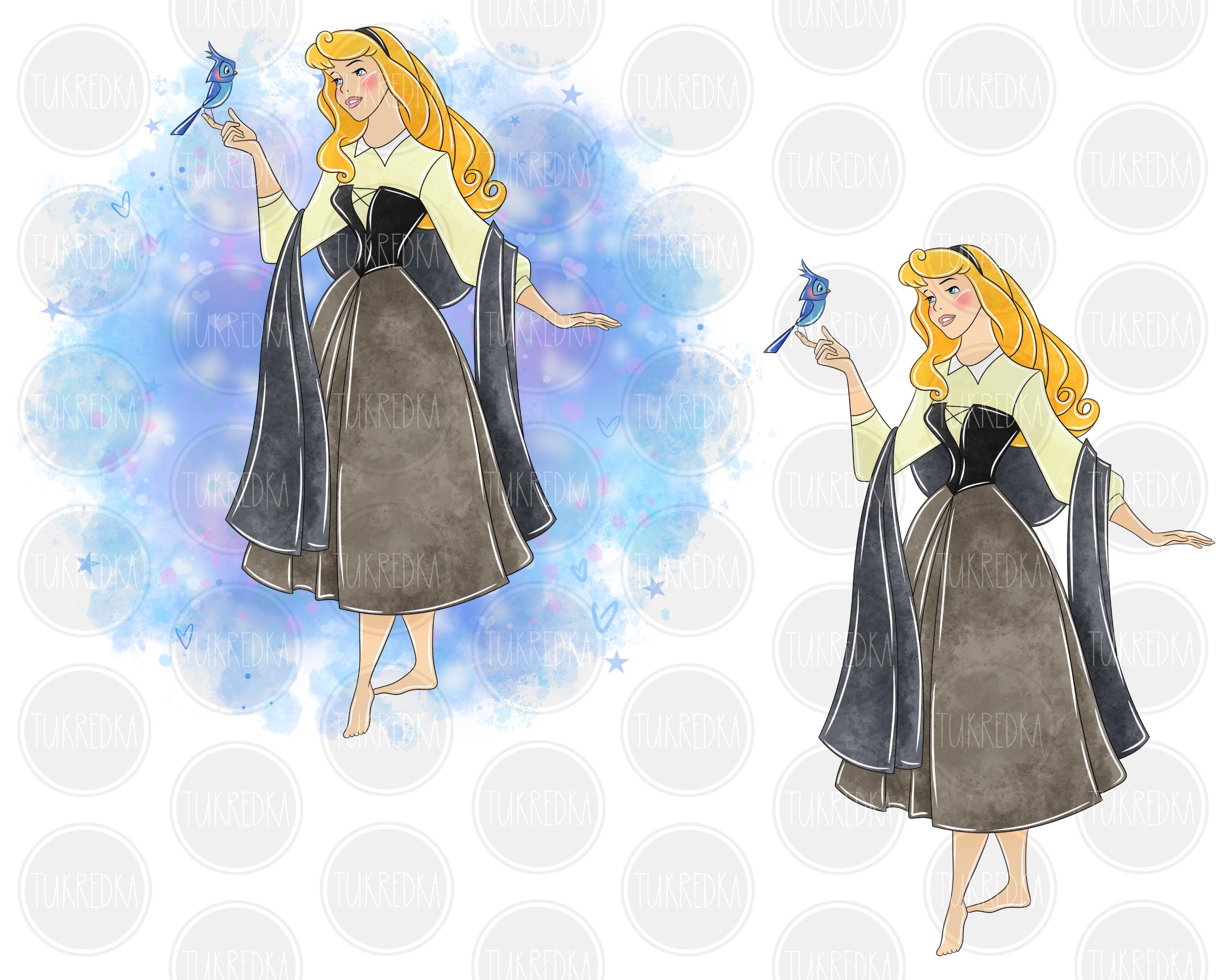 Princess Aurora Clip Art, Sleeping Beauty PNG Clipart, Cartoon ...