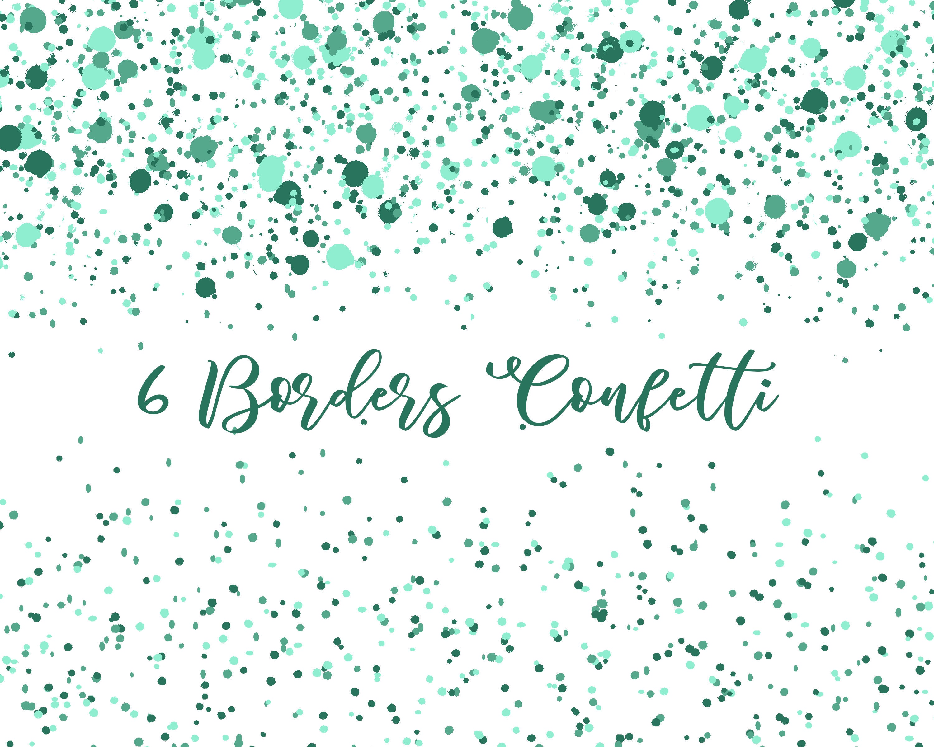 Blue Confetti Clipart