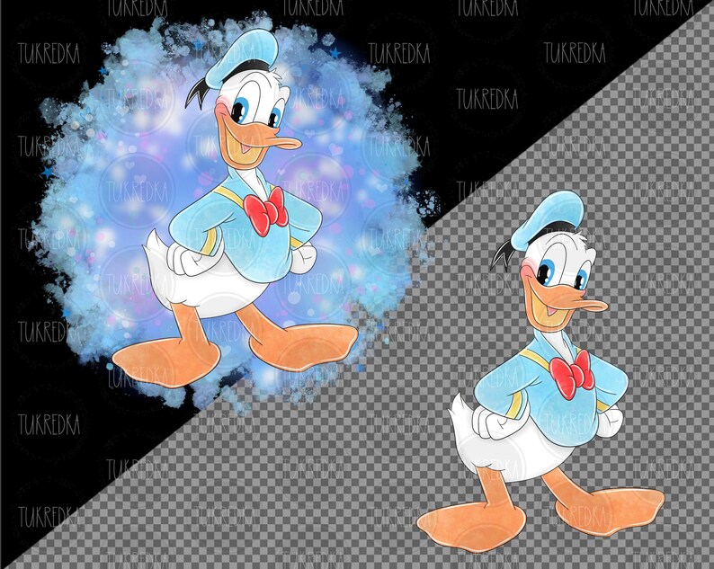 Donald Duck Clipart, PNG Clip Art, Mickey, Minnie and Friends Cartoon ...