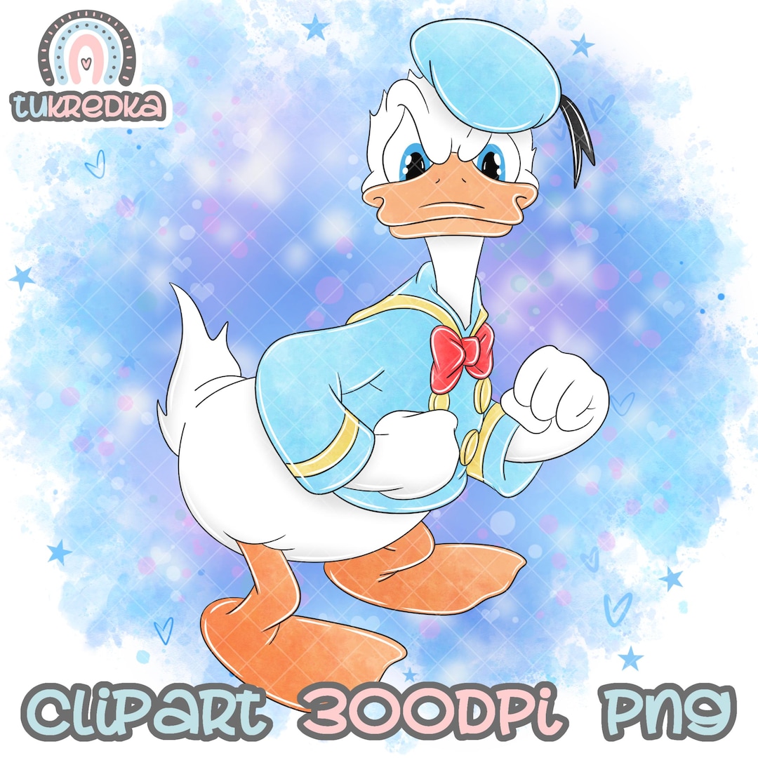Donald Duck Clipart, PNG Clip Art, Mickey, Minnie and Friends Cartoon ...