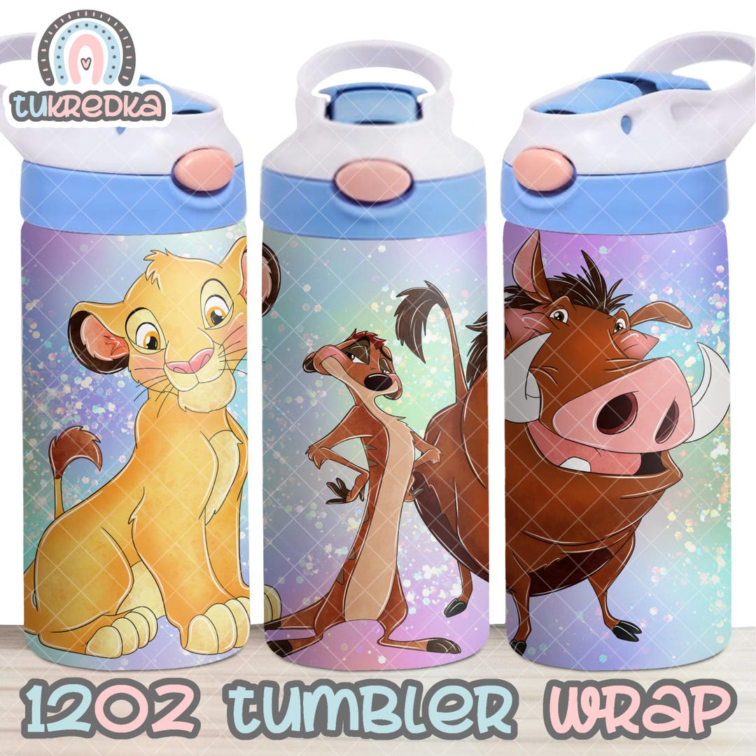 Lion King Simba Cup PNG File DIGITAL DOWNLOAD 12oz Tumbler Design, 12oz ...