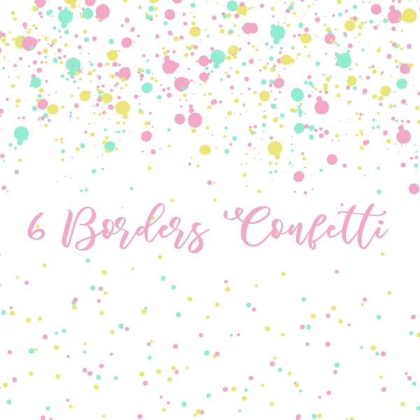 Confetti Birthday Party Invitation - Etsy