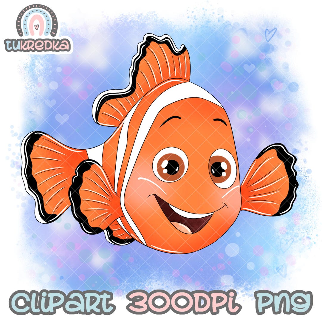 Finding Nemo Dory Cute Clip Art PNG, Cartoon Clipart Sublimation PNG ...