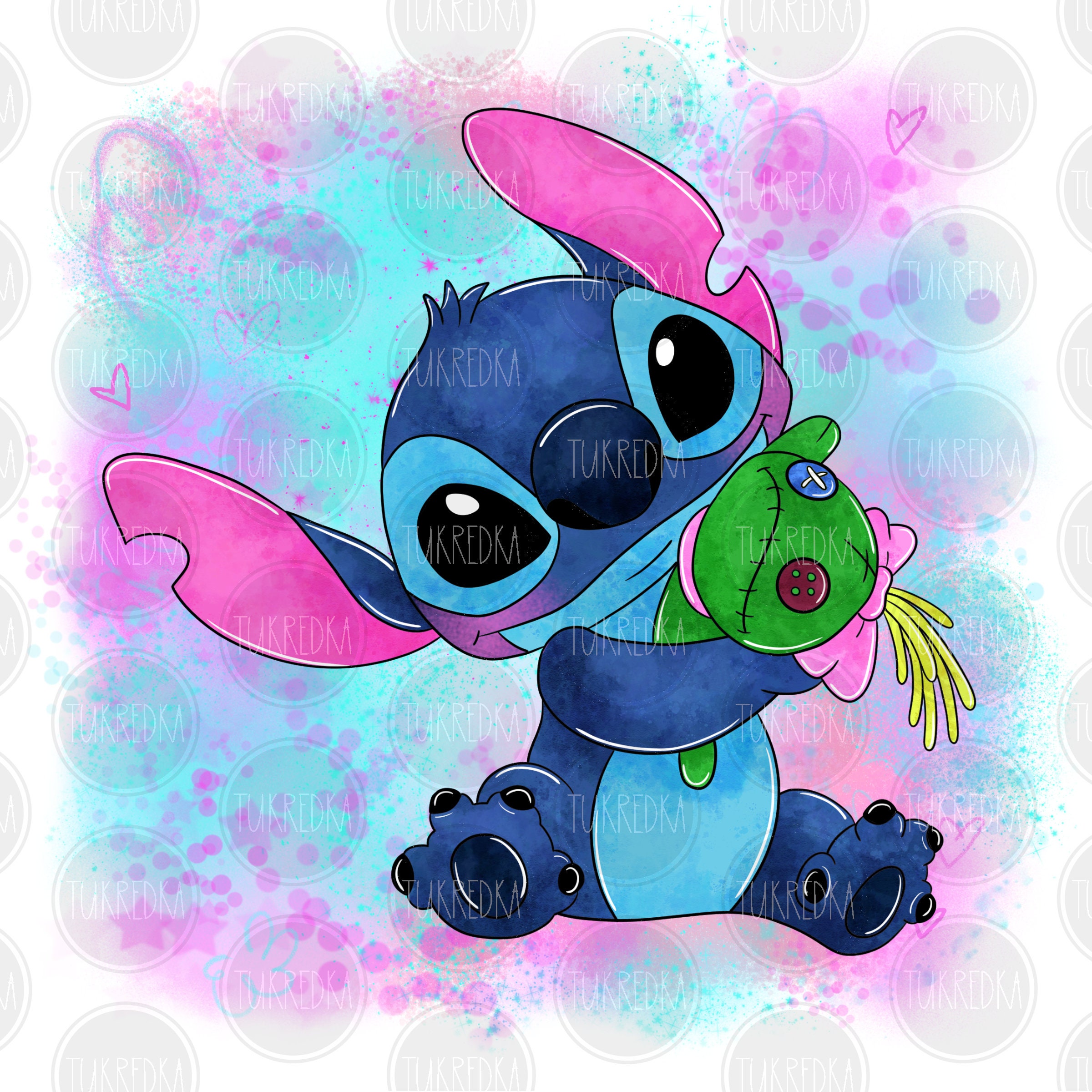 Stitch Cute Clip Art PNG, Cartoon Clipart Sublimation PNG - Etsy UK