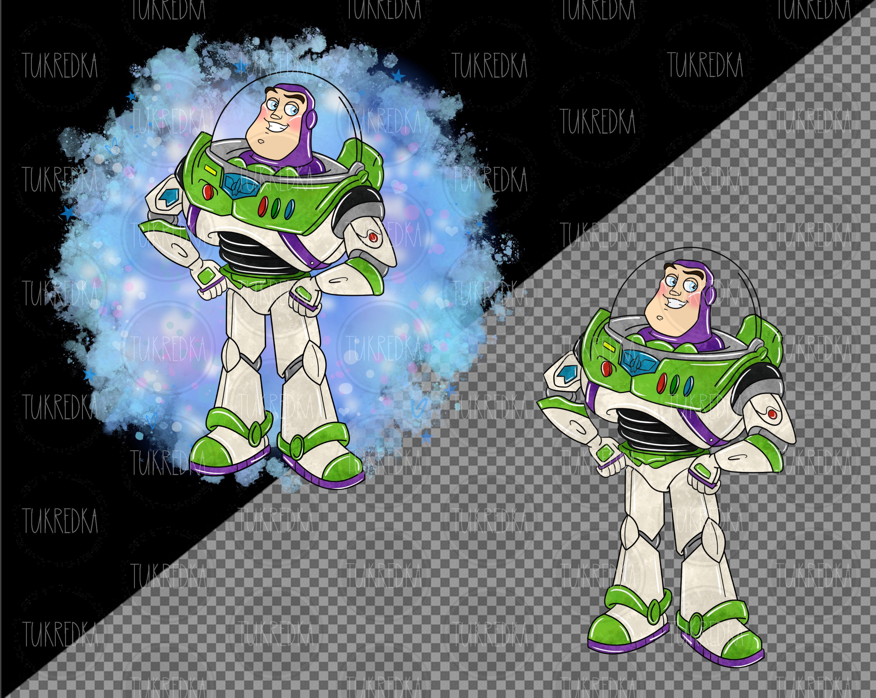 Buzz Lightyear Toy Story Cute Clip Art PNG, Cartoon Clipart Sublimation ...