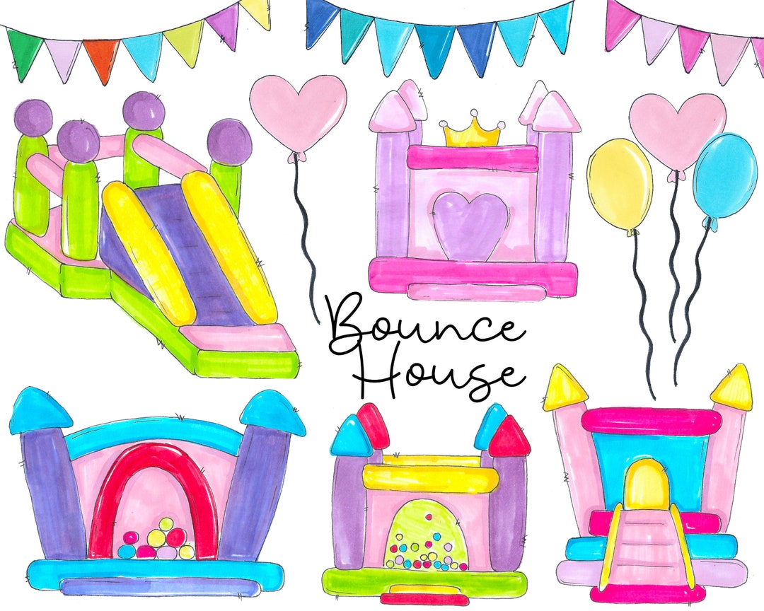 Bounce House Clip Art