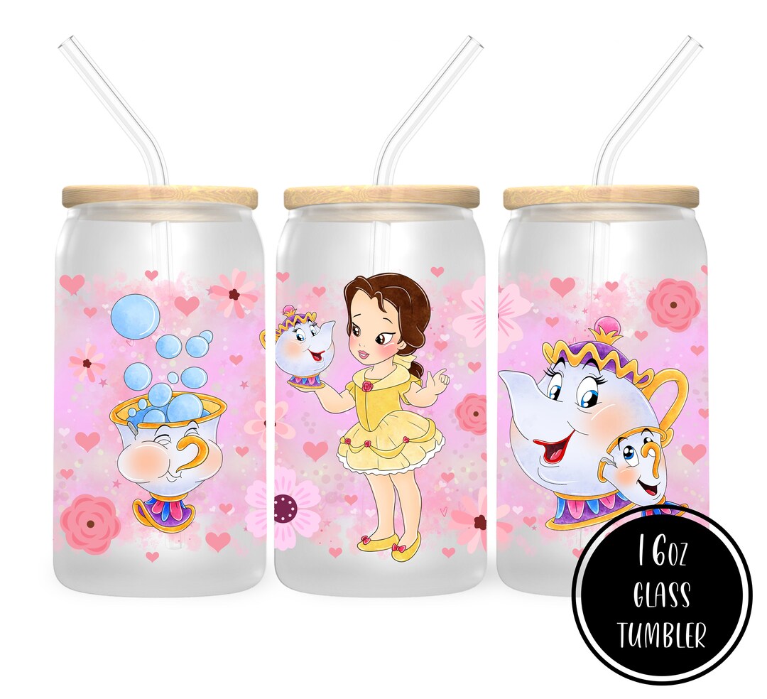 Belle Mrs Teapots & Chip Beauty and the Beast Cup PNG File DIGITAL ...