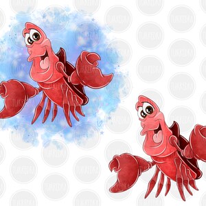Sebastian Princess Ariel Clip Art, the Little Mermaid PNG Clip Art ...