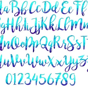 Ombre Alphabet Clip Art Ombre Alphabet Letters Cards Download Free ...