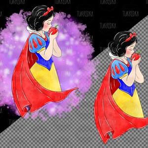 Princess Snow White and the Seven Dwarfs Clip Art PNG, Cartoon Clipart ...